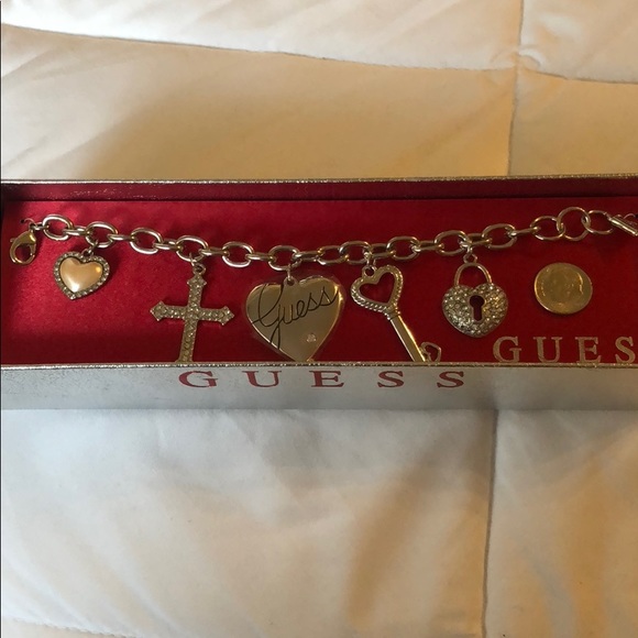 Guess | Jewelry | New Guess Charm Bracelet | Poshmark